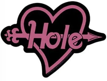 Hole Sticker: License Plate Design Decal for Music Fans - Humper Bumper