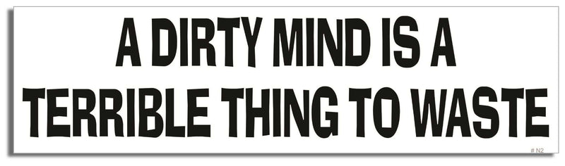 Get Naughty with Our Bumper Stickers and Car Magnets: Edgy Humor ...