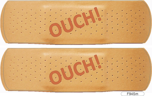 Shop Ouch! Band-Aid Sticker Sets - Perfect for Cars and Phones - Humper ...